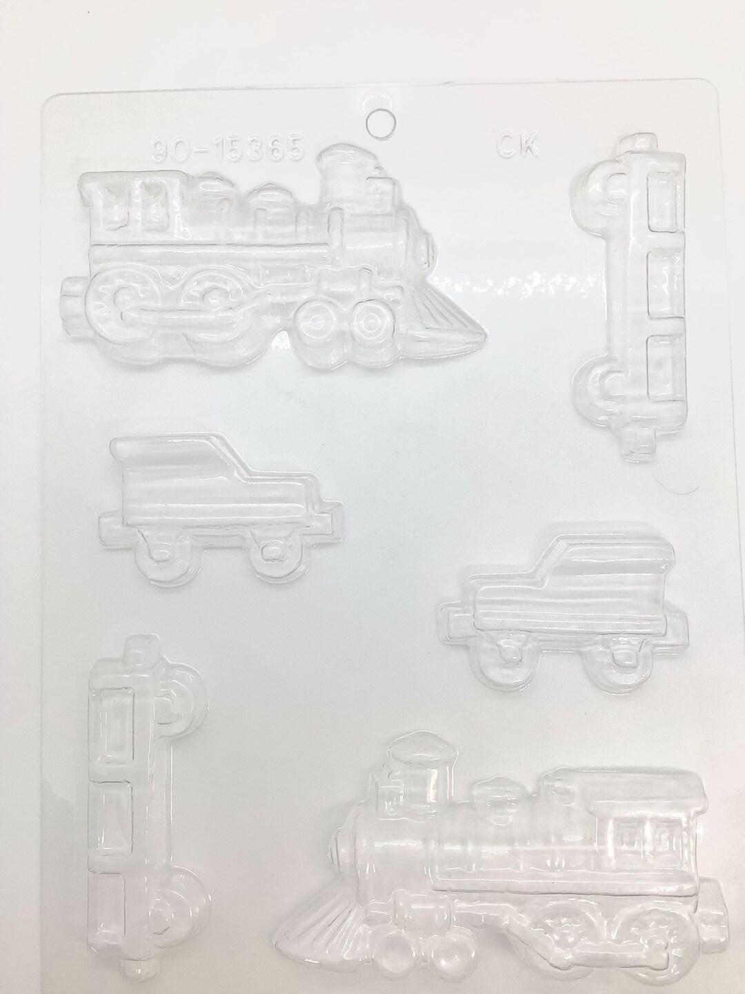 CHOCOLATE- 3 Pack 3D Train Mold Set - Etsy