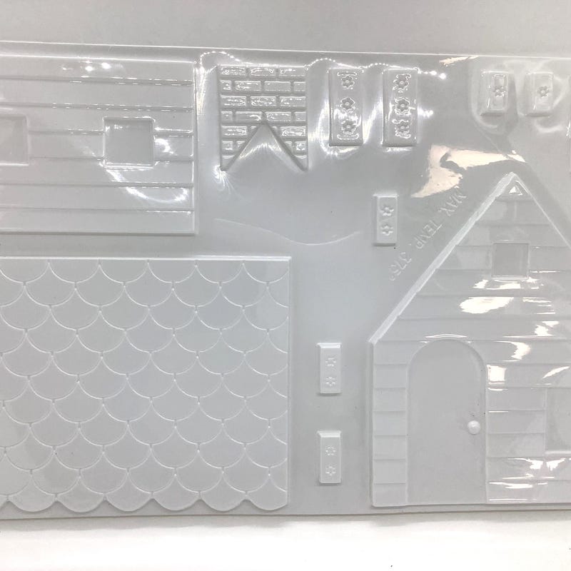 Gingerbread House Molds - Etsy