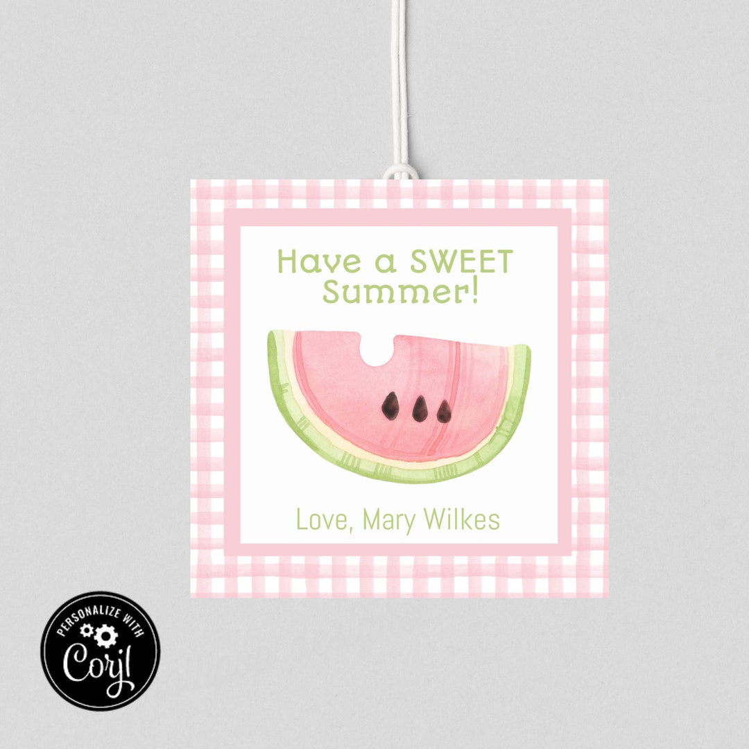 Digital End of Year Tag | Have a Sweet Summer | Digital Summer Tag ...