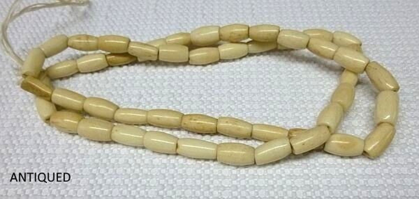 Half Inch .5 Inch Genuine Buffalo Bone Horn Hair Pipe Beads for All ...
