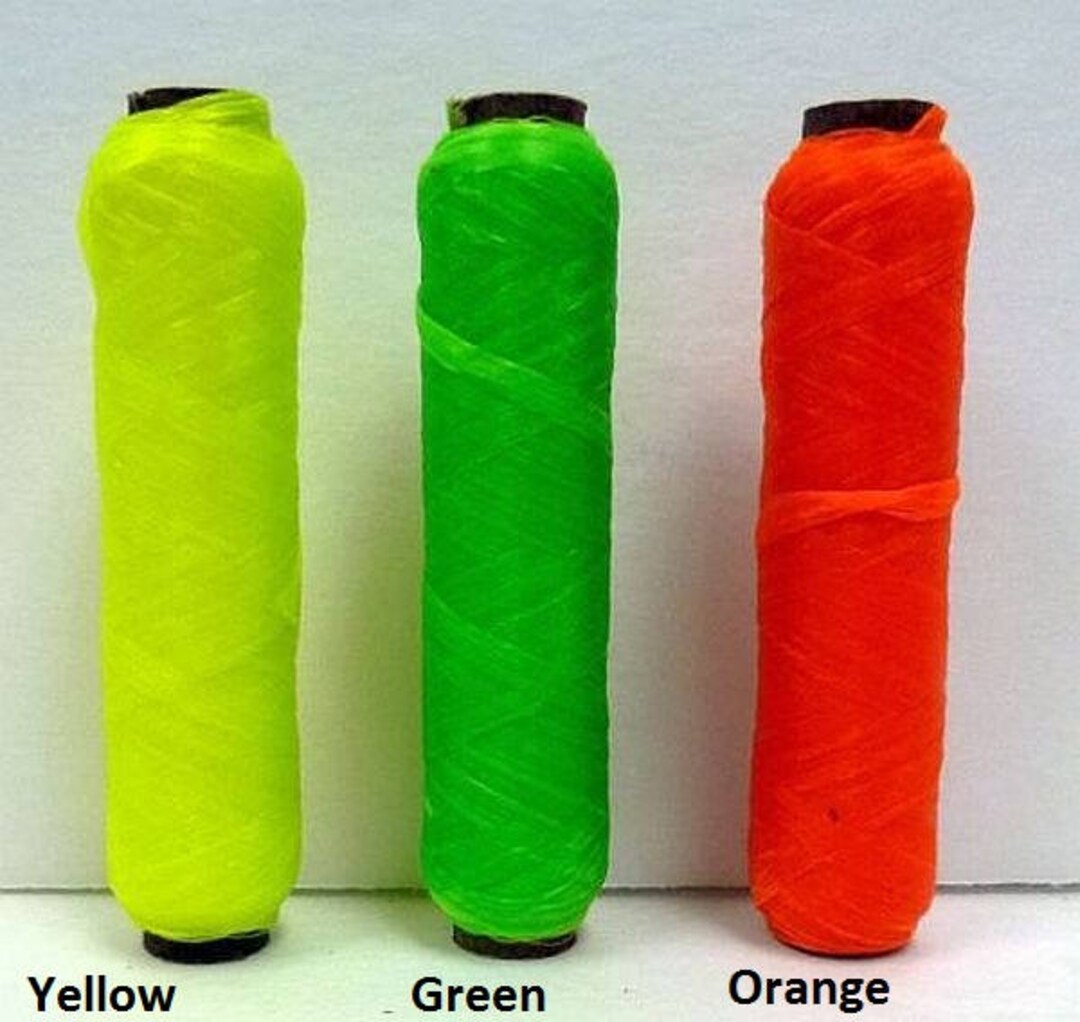 Bright NEON US Sinew Bobbin Sinue 70# Test Brite Color Wax Thread ...