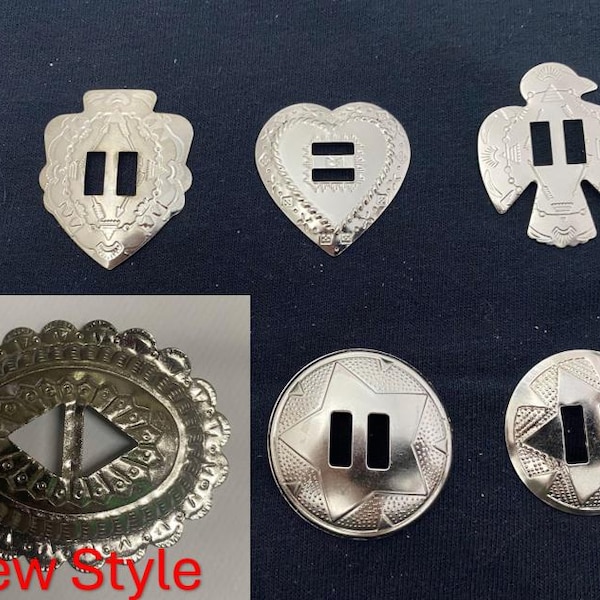 Round Conchos - Etsy