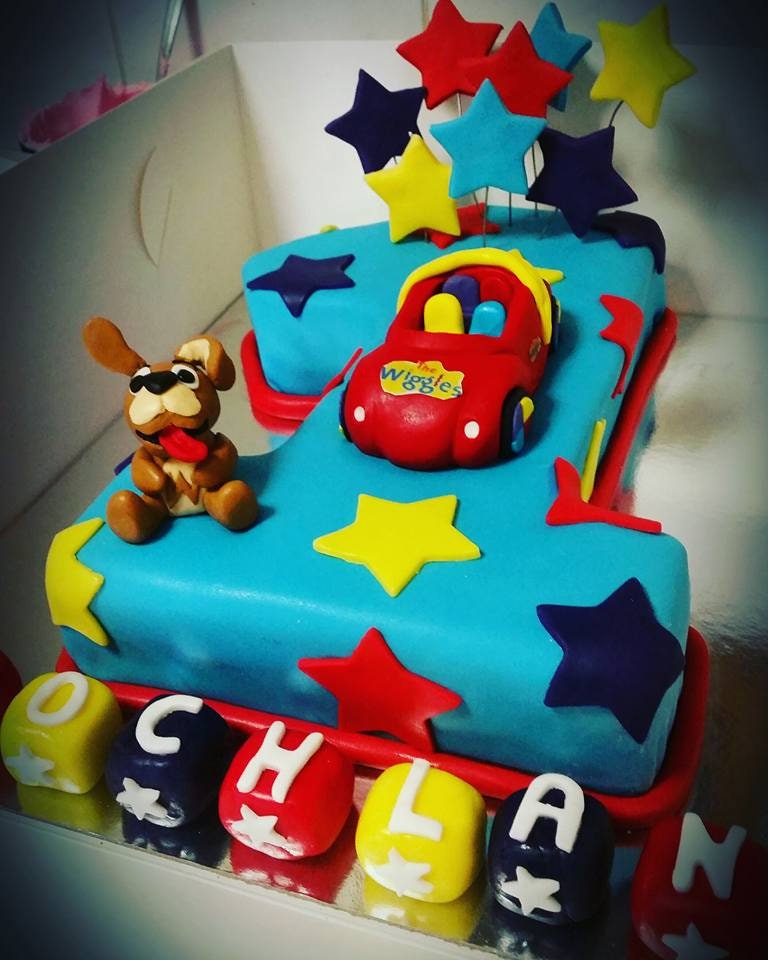 Big Red Car Edible Fondant Cake Topper Decoration Wiggle - Etsy