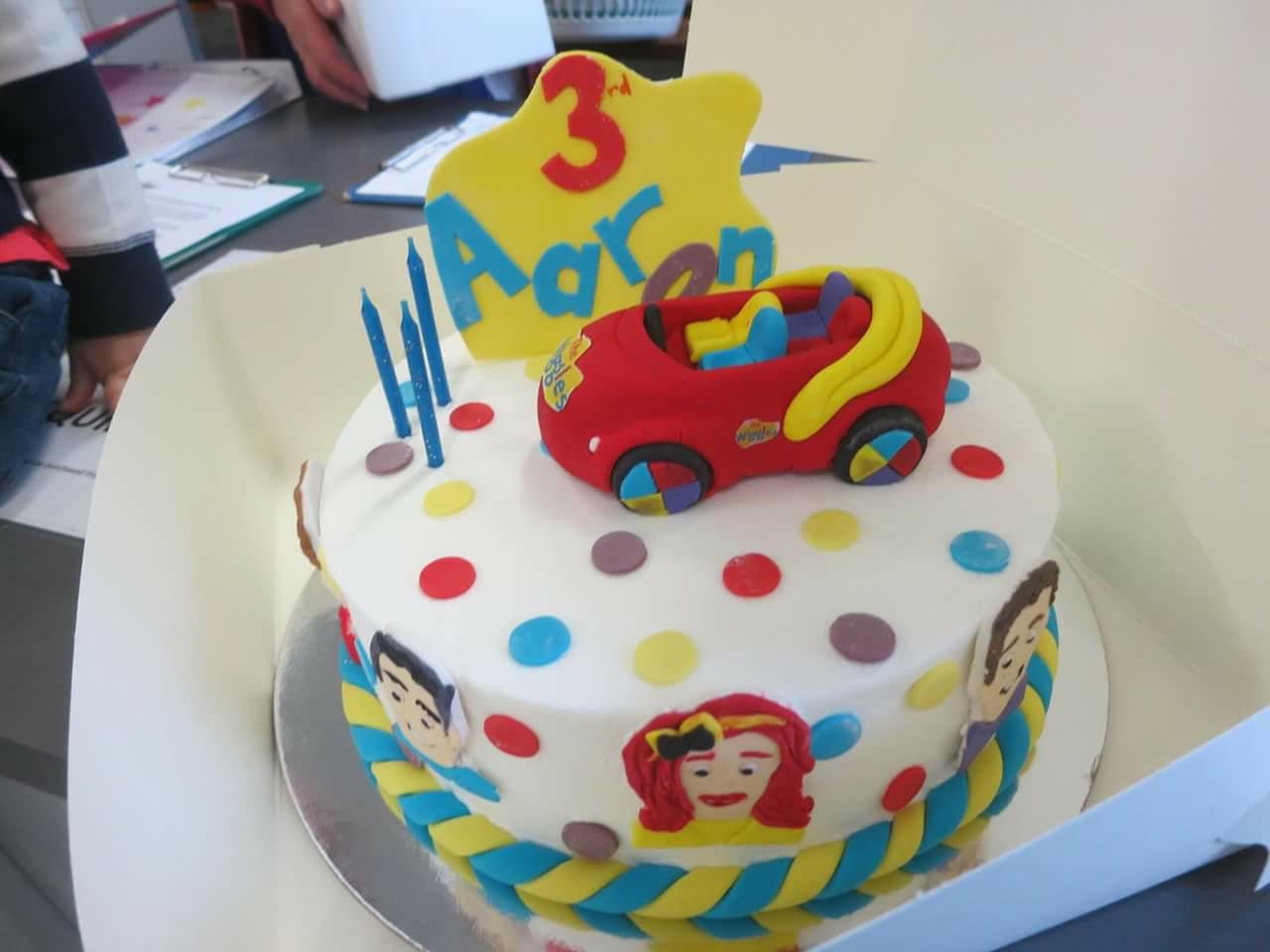 Big Red Car Edible Fondant Cake Topper Decoration Wiggle - Etsy