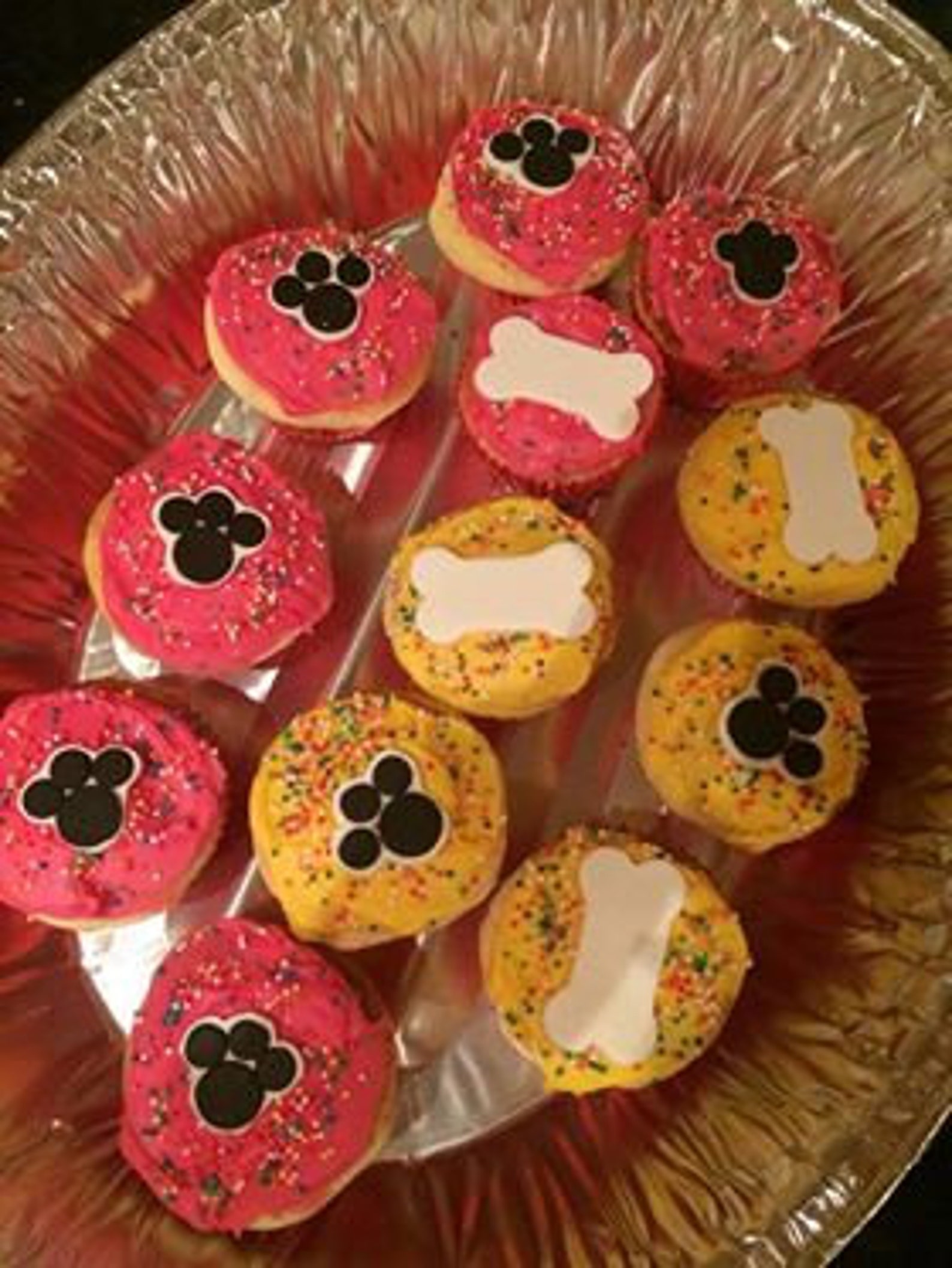 30 Animal Paw Prints Edible Cake Cupcake Decoration Handmade - Etsy ...