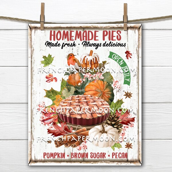 Homemade Pie - Etsy