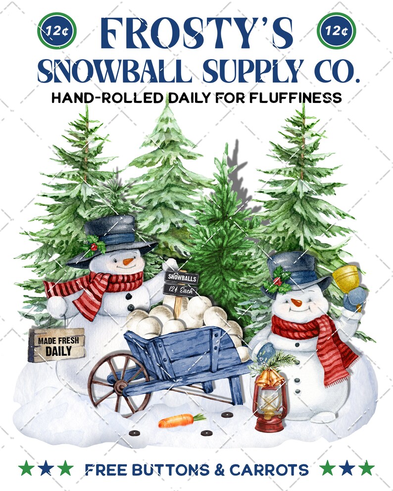 Christmas Frosty Snowman Sign Snowballs Farmhouse Christmas - Etsy