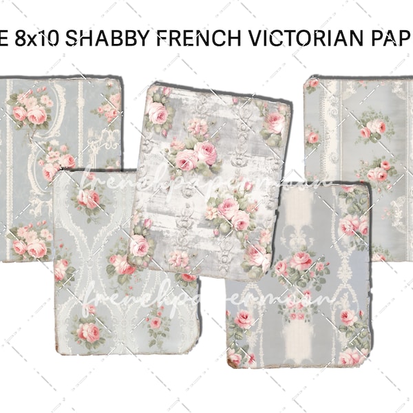 Distressed Victorian Wallpaper - Etsy