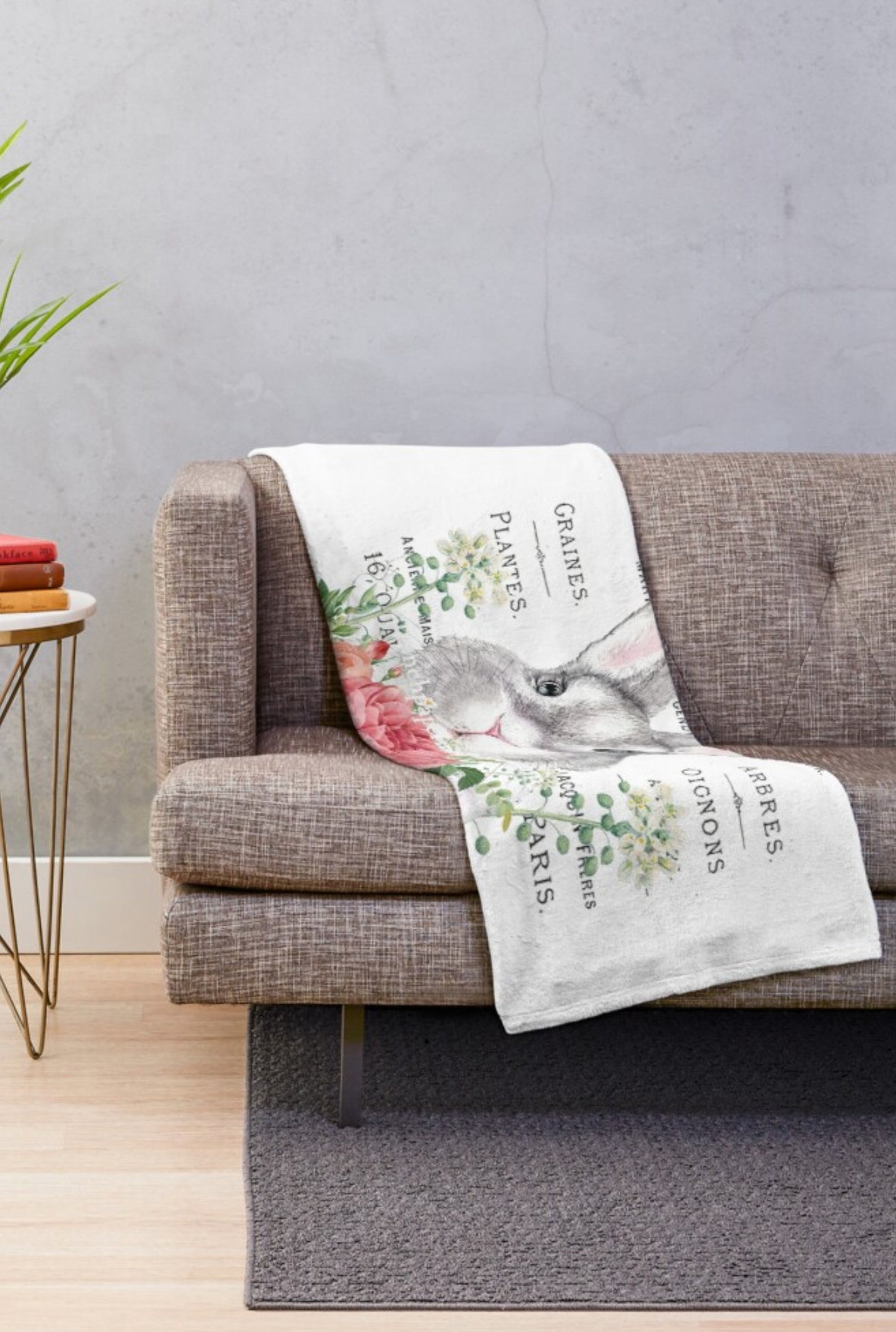 Adorable Watercolor Bunny Printable Baby Rabbit Easter | Etsy