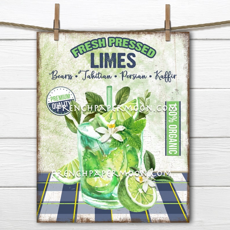 Lime Drink, Farmhouse Kitchen, Summer Drink, Wreath Accent Decor Sign ...
