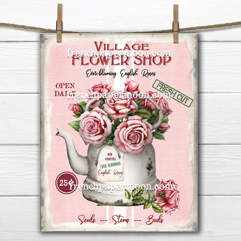 Flower Shop Signs - Etsy