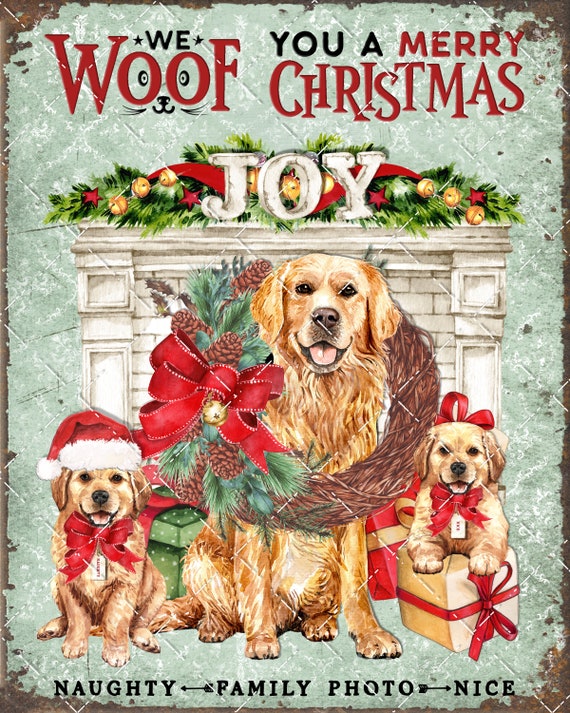 Dog Christmas Signs