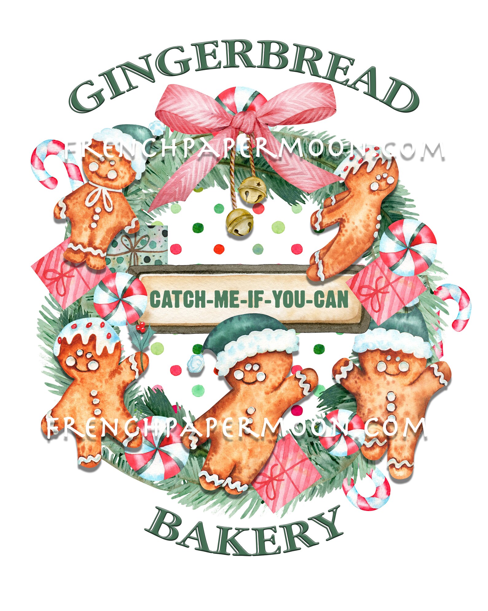 Christmas Gingerbread Bakery Gingerbread Cookies Gingerbread - Etsy