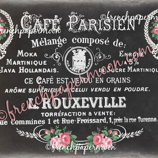 French Typography - Etsy