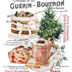 French Patisserie, Hot Chocolate, Christmas Cocoa, Xmas Bakery, Cakes ...