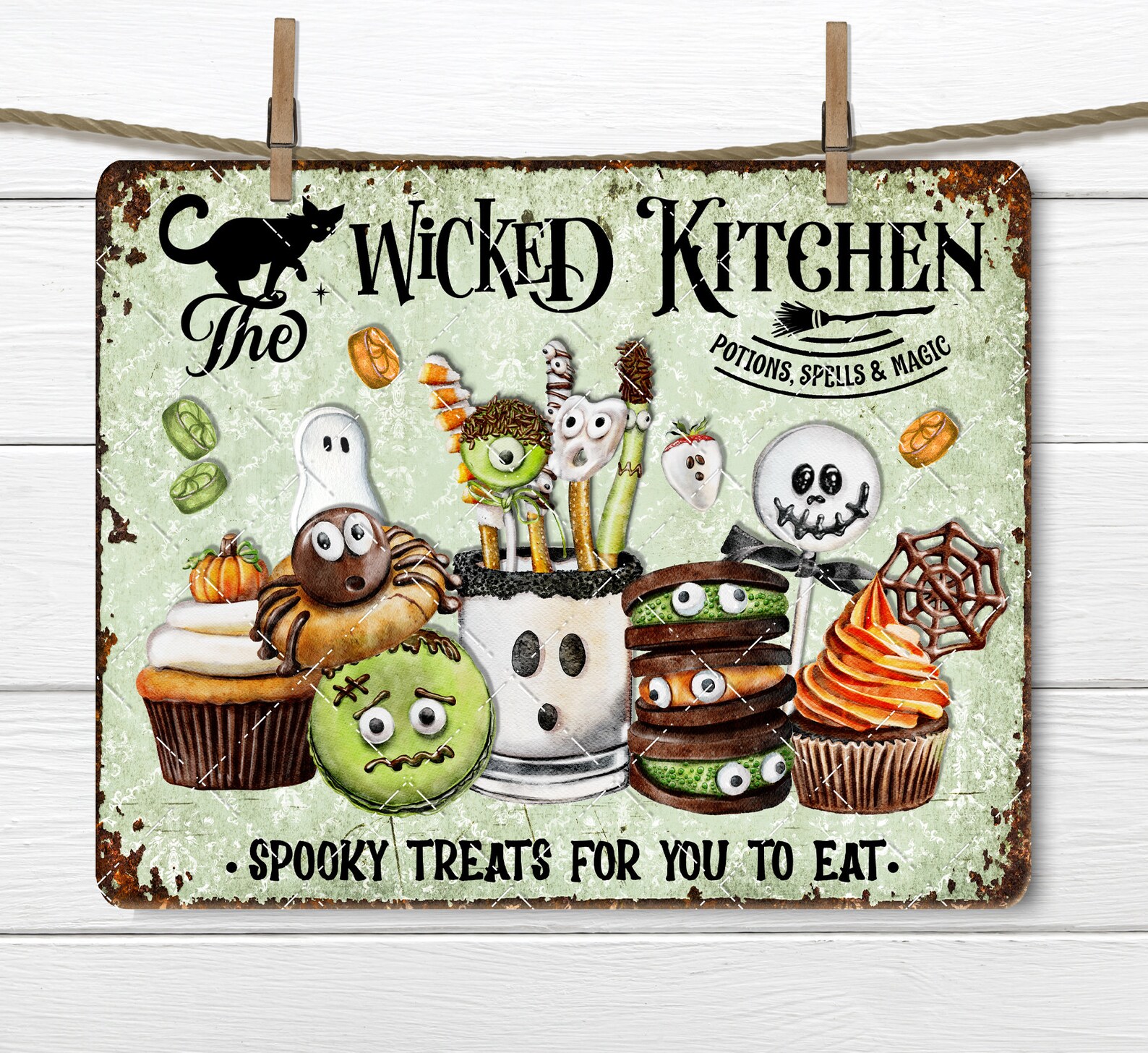 Halloween Witch's Kitchen Wicked Kitchen Halloween Sweets - Etsy