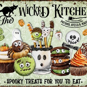 Halloween Witch's Kitchen Wicked Kitchen Halloween Sweets Trick or ...