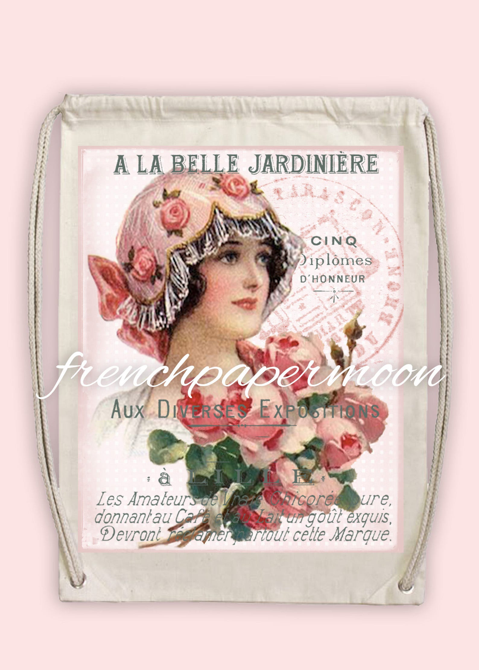 Shabby Parisian Lady, Vintage Digital Lady, French Typography, Vintage ...