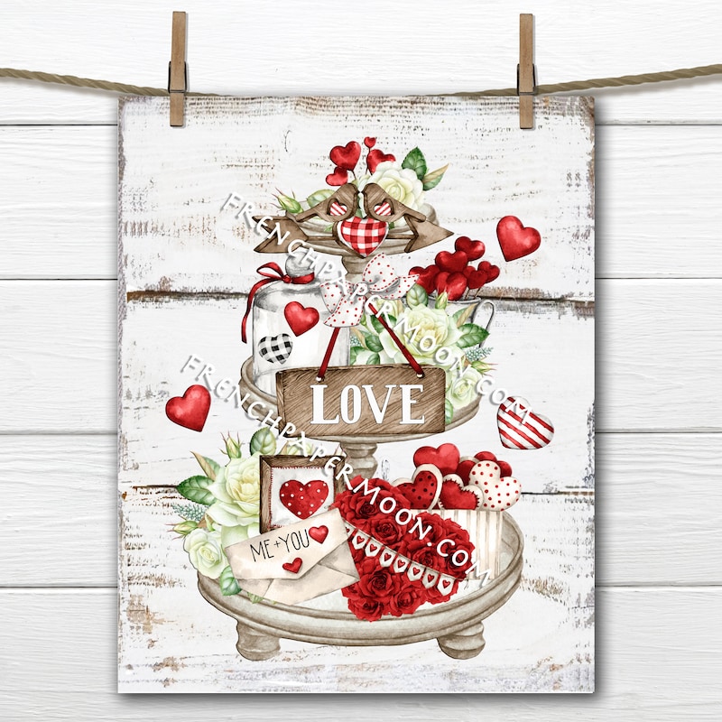 Rustic Valentine - Etsy