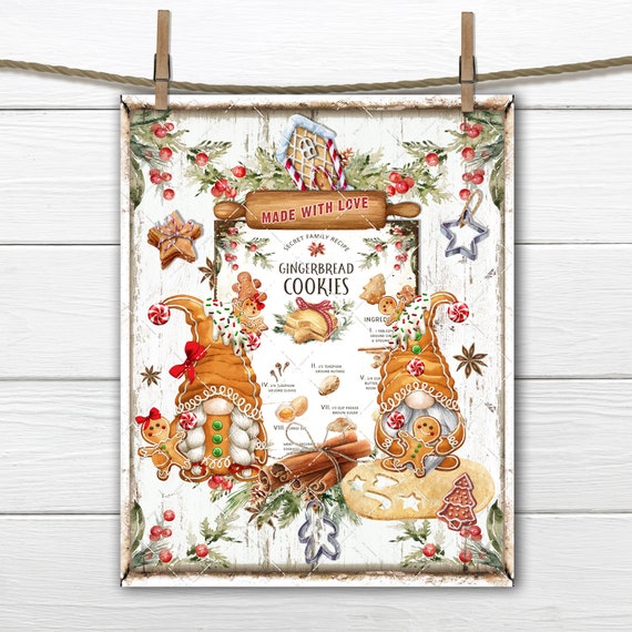 Gingerbread Kitchen Wall Decoration