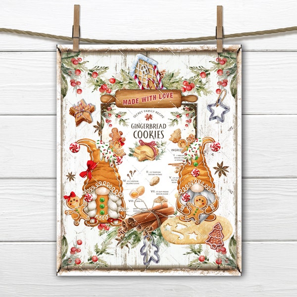 Gingerbread Kitchen - Etsy