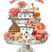Thanksgiving Tiered Tray Digital, Bee Thankful, Bees, Flowers, Honey ...