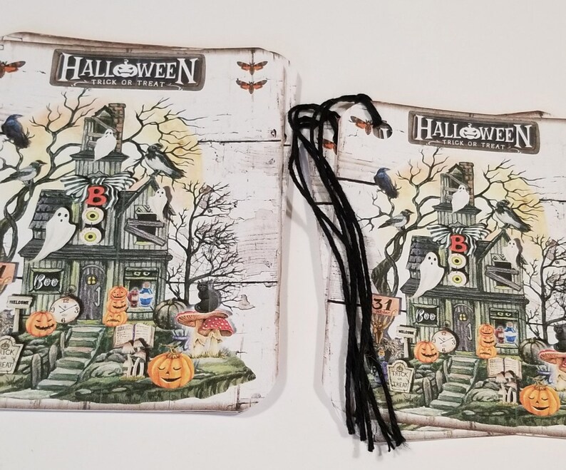 Halloween Spooky House, Digital, Trick or Treat, Haunted House, DIY ...