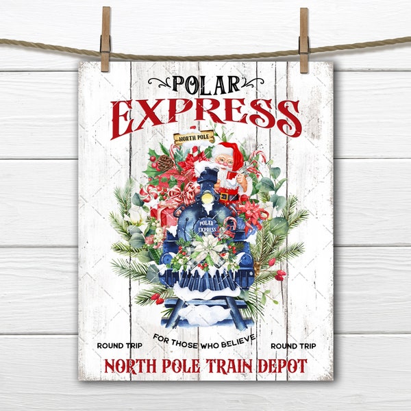 Polar Express Sign - Etsy