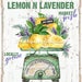 Farmhouse Scale, Summer Lemons, Lavender, DIY Lemon Market Sign, Farm ...