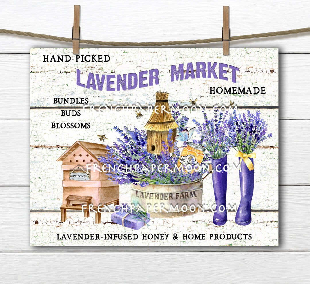 Farmhouse Lavender, Lavender Market, Lavender & Honey, DIY Lavender ...