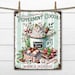 Old Fashioned Retro Peppermint Hot Cocoa, DIY Xmas Sign, Christmas ...