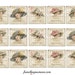 Shabby French Digital 2x2 Inch Square, Printable Ladies, French Squares ...