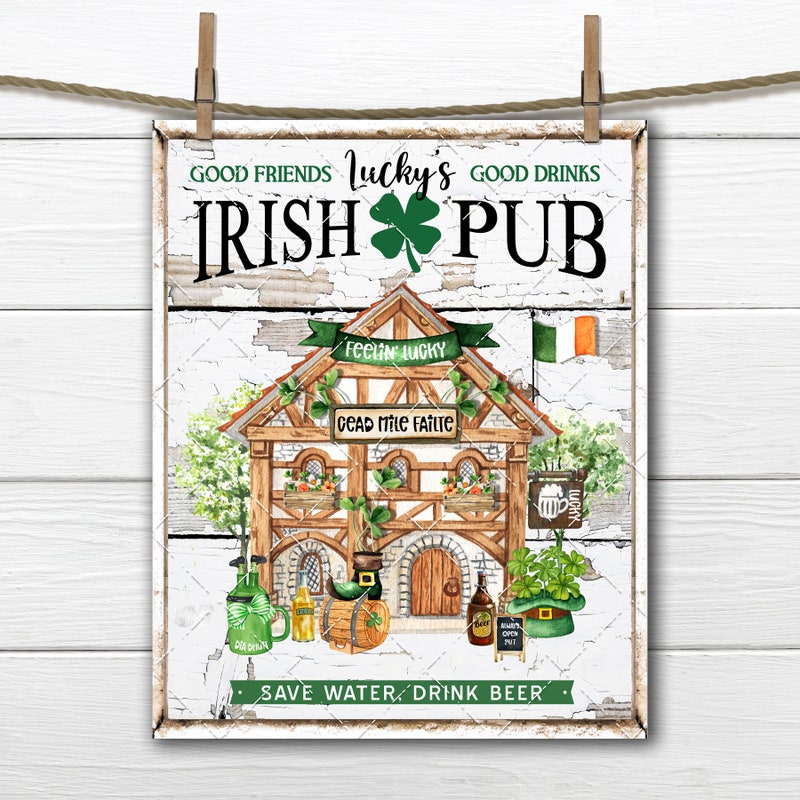 Irish Pub Sign - Etsy