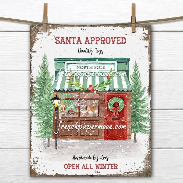 Santas Toy Shop - Etsy