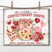 Valentine Confectionary Sign, Valentine Cookies, Macarons, Balloons ...
