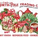 Christmas North Pole Trading Company Digital Design, Xmas Confectionary ...