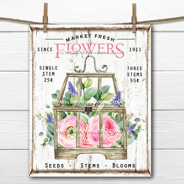 Flower Shop Sign - Etsy
