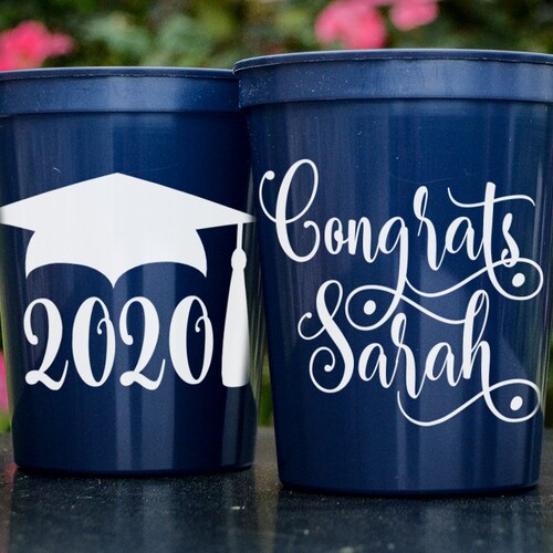 Graduation Cups Graduation Party Favors Grad Gifts College - Etsy