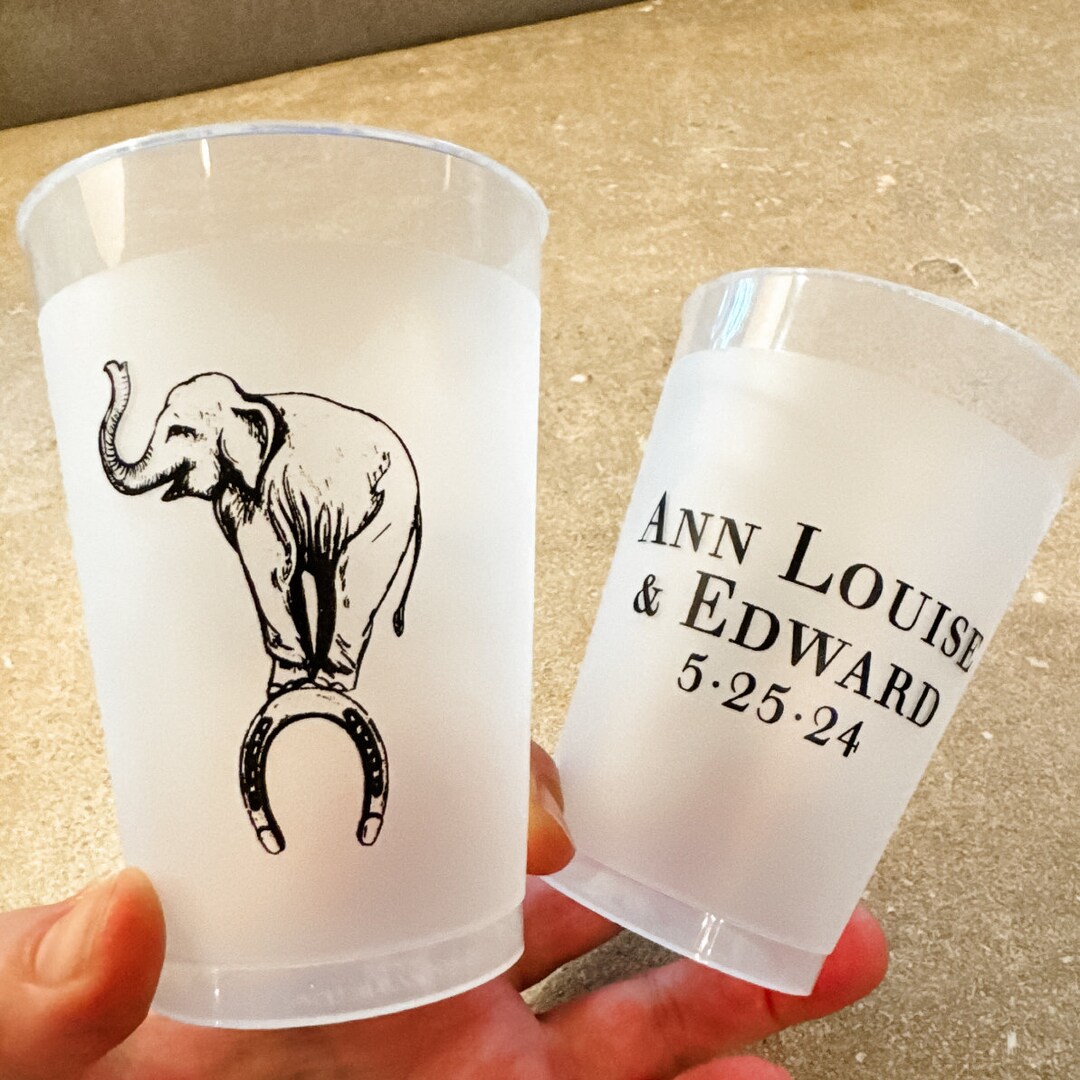 Custom Event Shatterproof Cups, Custom Wedding Shatterproof Cups ...