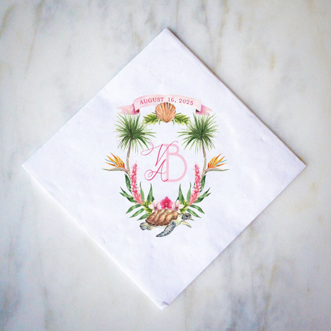 Custom Full Color Tree Crest 3ply Napkins, Custom 3ply Tree Crest ...