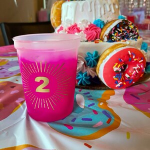 Monogrammed Color Changing Cups, Stadium Mood Cups, Color Changing ...