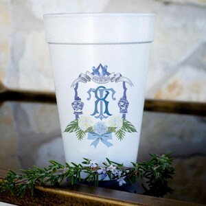Custom Full Color Printed Foam Cups, Full Color Styrofoam Party Cups ...