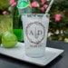 Monogram Plastic Party Cups Personalized Hard Plastic Cups - Etsy
