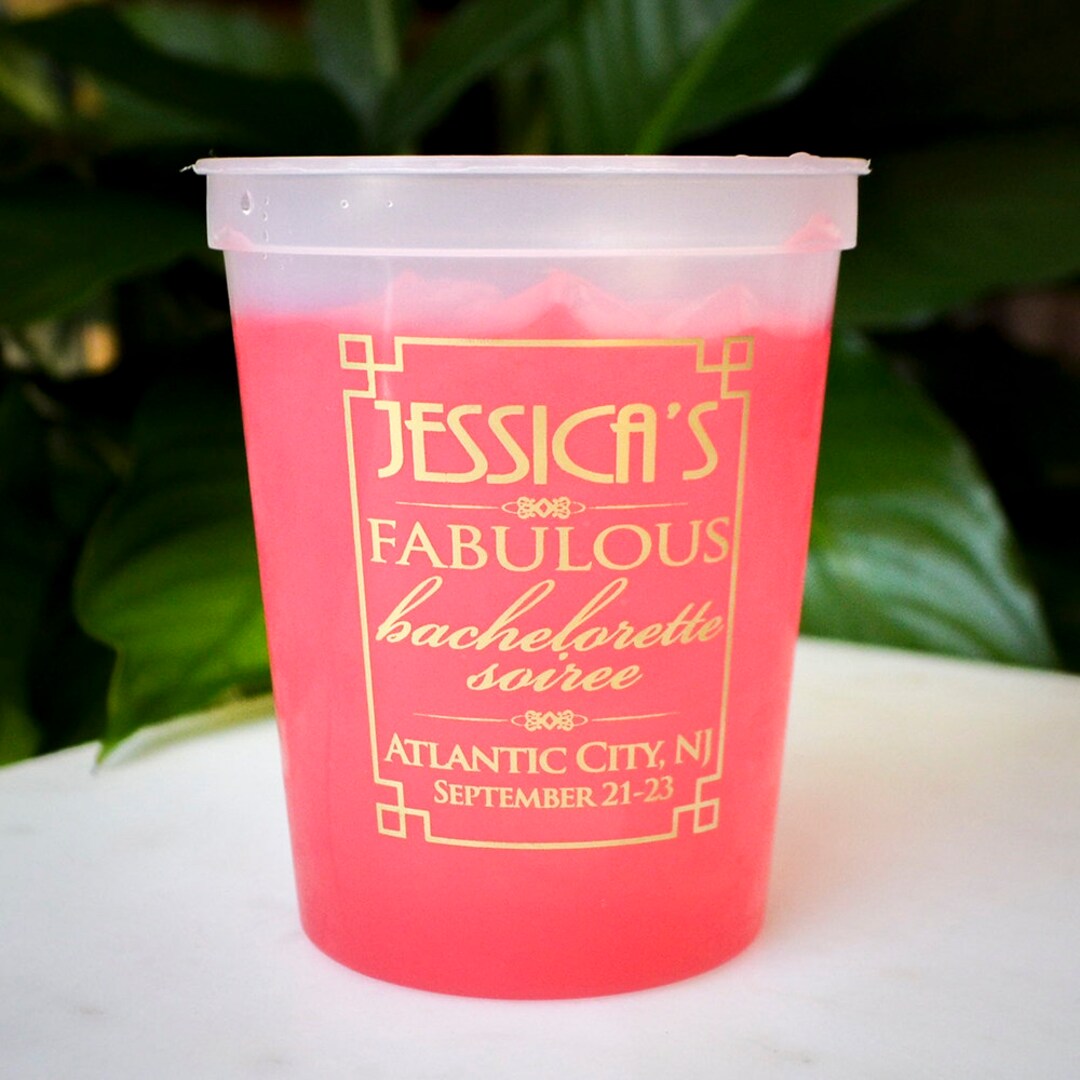 Bachelorette Soiree Color Changing Cups, Bachelorette Party Favors ...