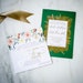 Personalized Vibrant Full Color and Foil Invitations, Colorful Wedding ...