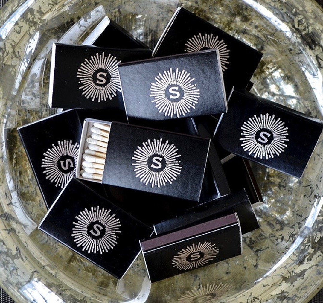 Monogrammed Wedding Matches Personalized Wedding Matches - Etsy