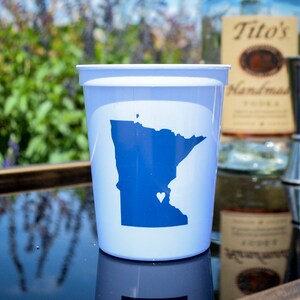 State LOVE Stadium Cups, Personalized Party Cups, Custom Wedding Cups ...