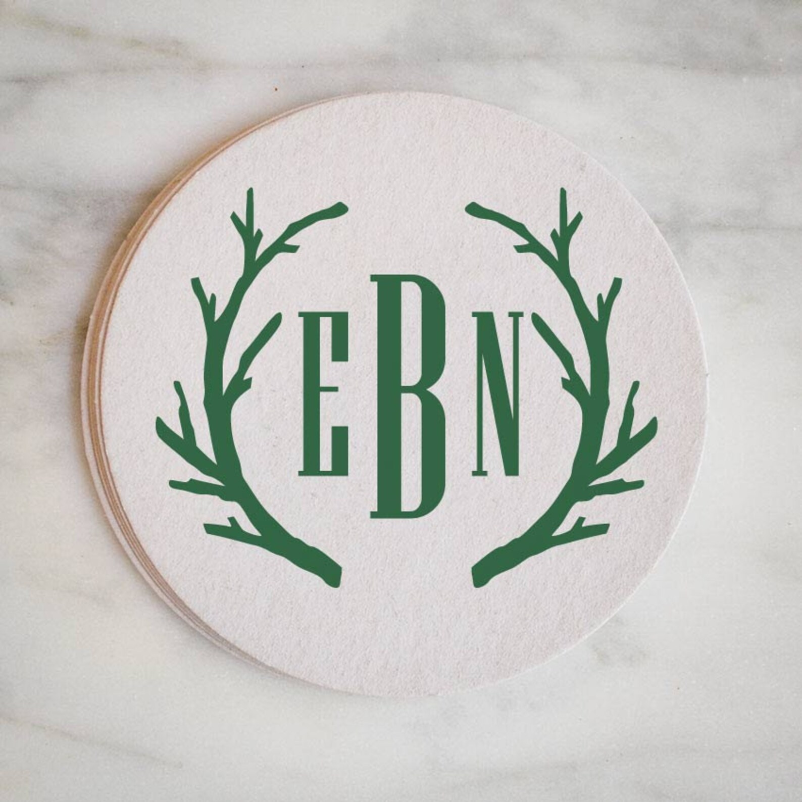 Monogrammed Party Coasters, Custom Bar Coasters, Custom Printed Drink ...
