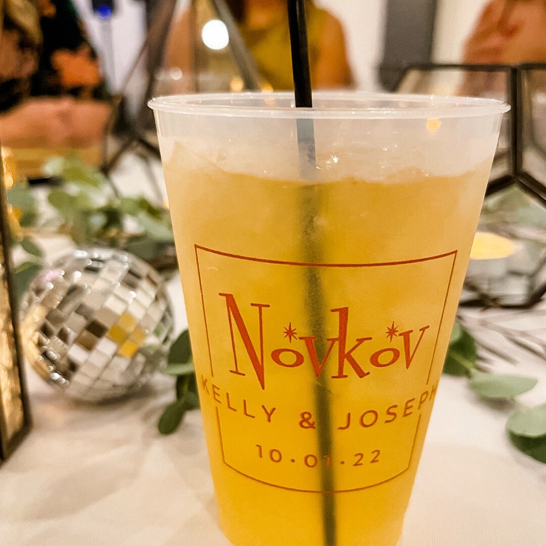 Custom Fun Font Shatterproof Cups, Colored Ink Shatterproof Cups ...