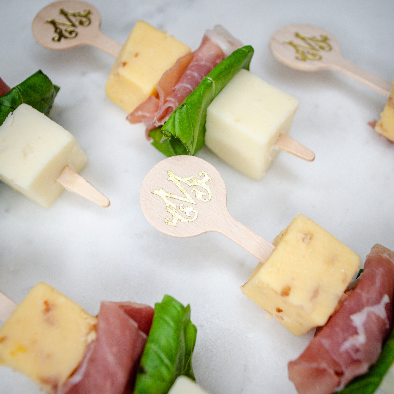 Custom Designed 4 Wooden Food Picks Picks for Sliders - Etsy